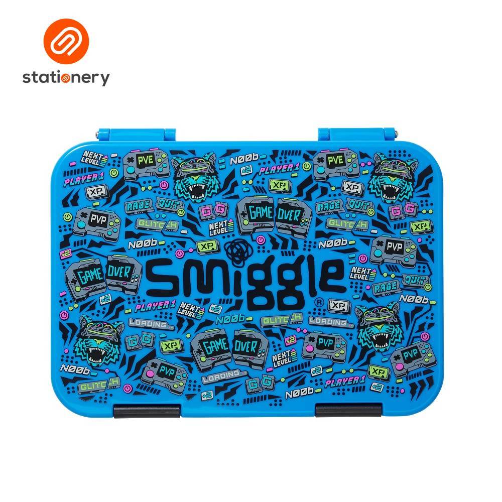 Smiggle Eclipse Medium Bento Lunchbox - Mid Blue | Shopee Philippines