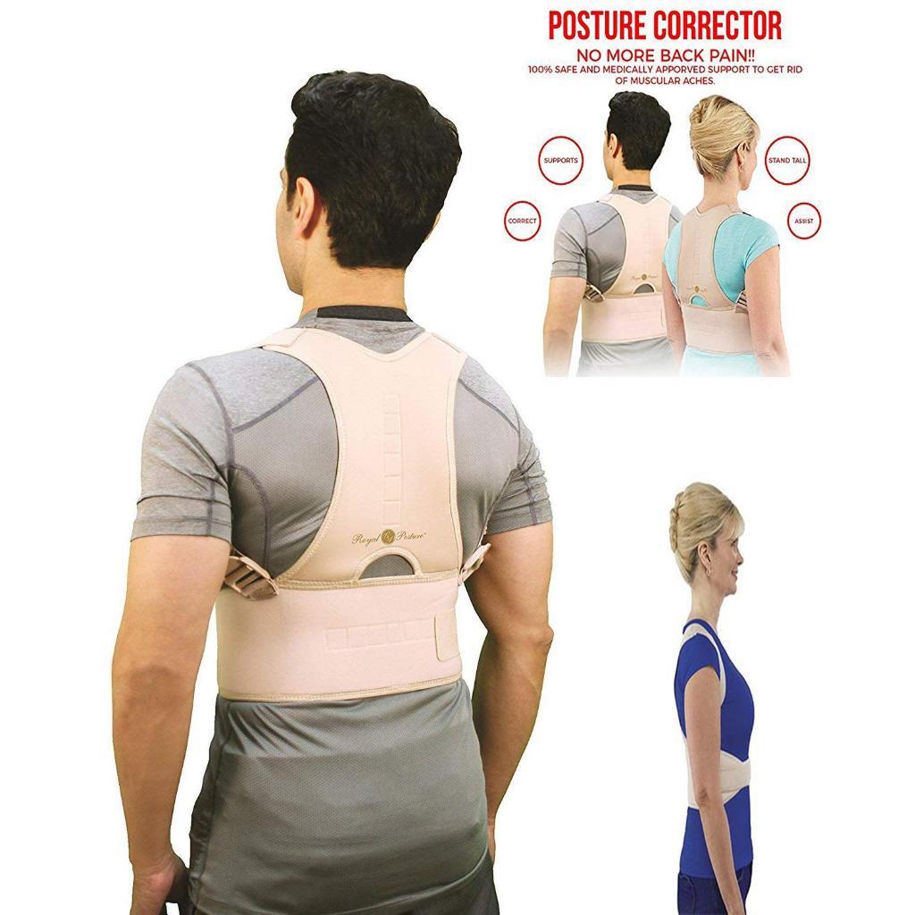 Back Support Belt Adjust Sitting Posture Improve Temmperment ...
