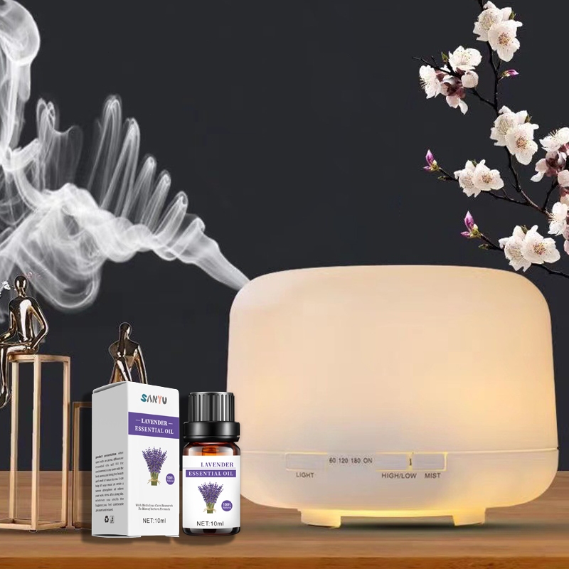500ml 7 LED Humidifier with Essential Oil Ultrasonic Aroma Diffuser ...