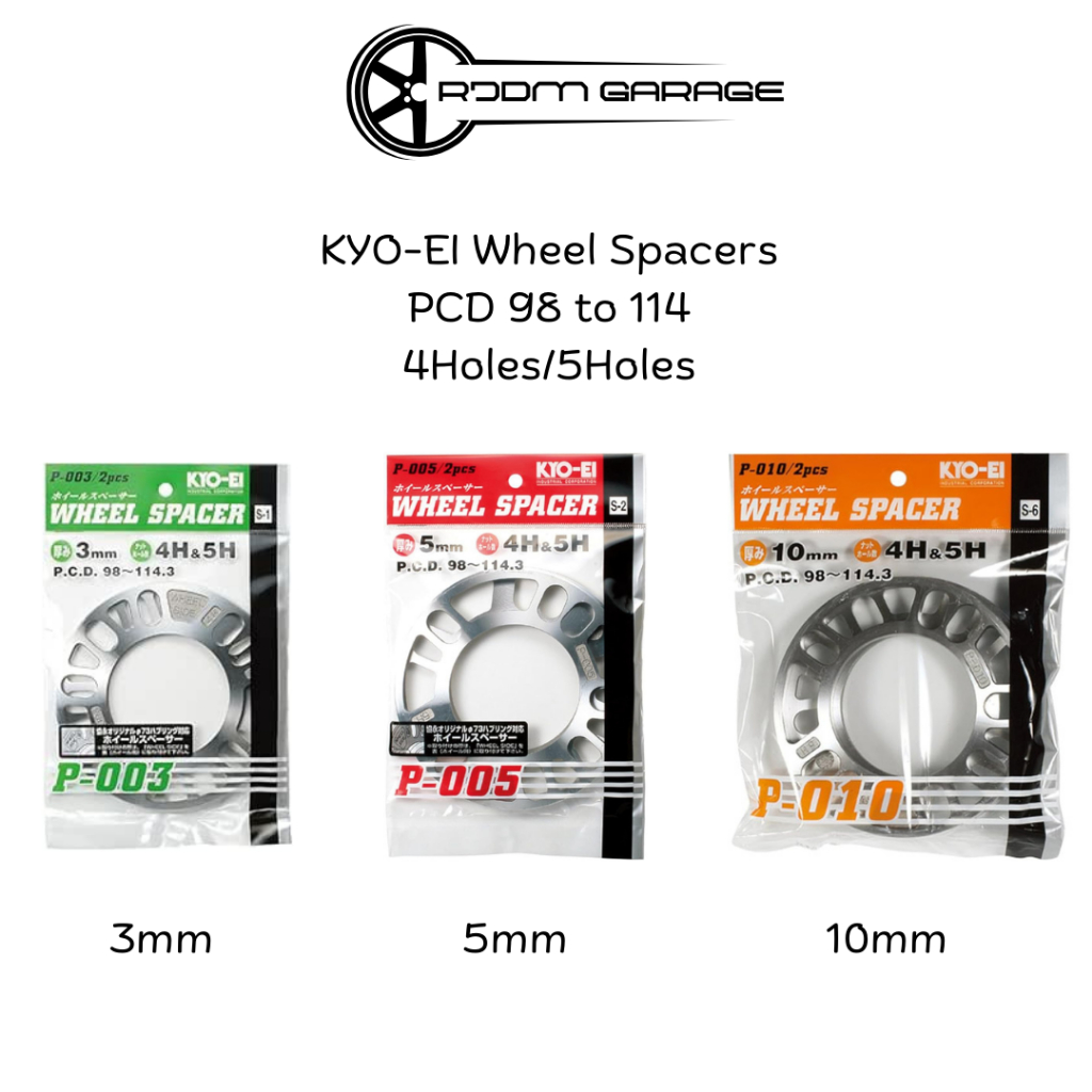 Kyoei Wheel Spacer 4H To 6H | Shopee Philippines