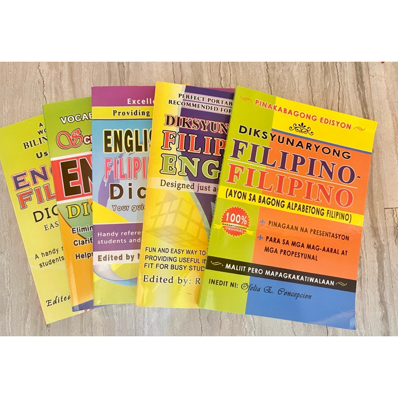 Dictionary English / Filipino-Filipino / English-Filipino / Filipino ...