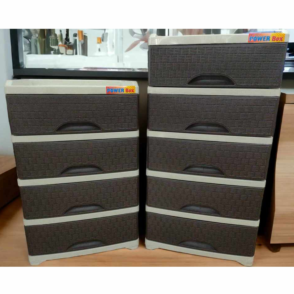 DRAWER RATTAN 4L, 5L, 6L DRAWER RATTAN UNI-LUCKY POWER BOX RATTAN ...