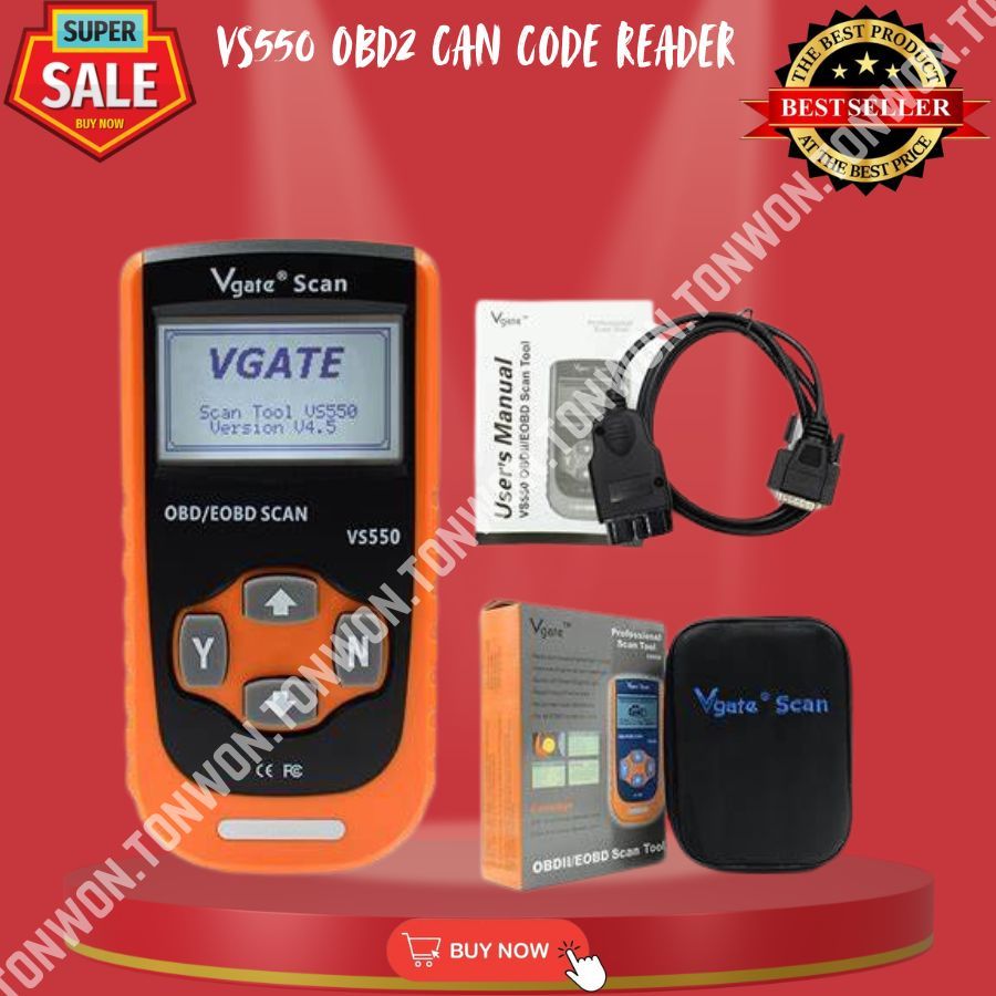 VGATE VS550 OBD2 CAN CODE READER DIAGNOSTIC SCANTOOL | Shopee Philippines