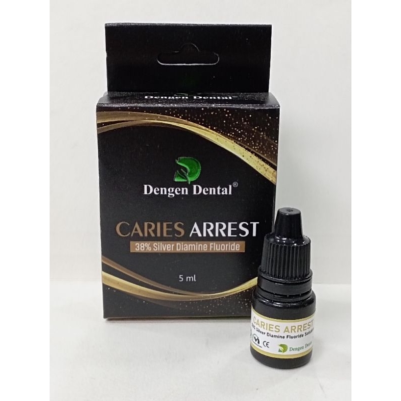 Dengen Caries Arrest SDF 38% (38% Silver Diamine Flouride) 5ml | Shopee ...
