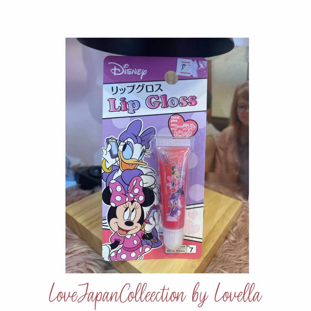 DAISO DISNEY LIP GLOSS,TUBE LIP GLOSS-MINNIE & DAISY. | Shopee Philippines