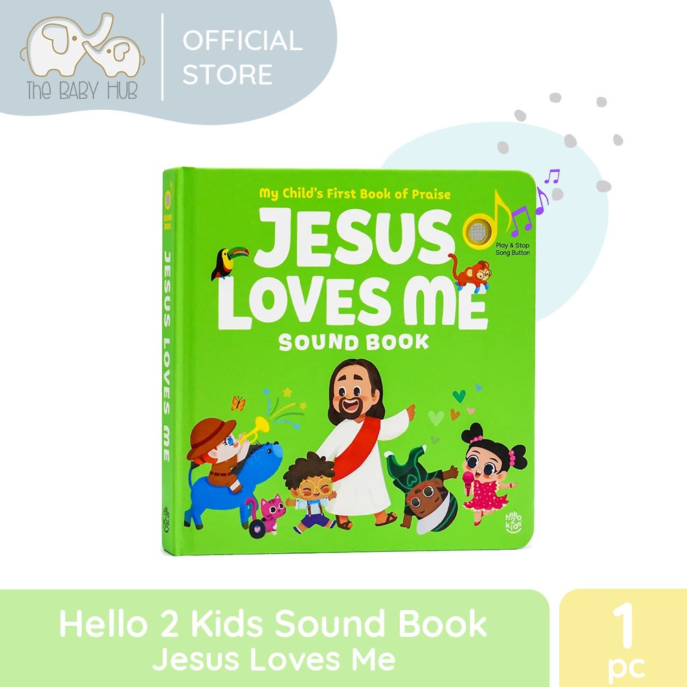 Hello 2 Kids Sound Book - Jesus Loves Me | Shopee Philippines