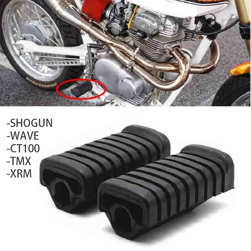Motorcycle XRM/TMX/CT100/BAJAJ/WAVE/SHOGUN Rear Front Footrest Motors ...