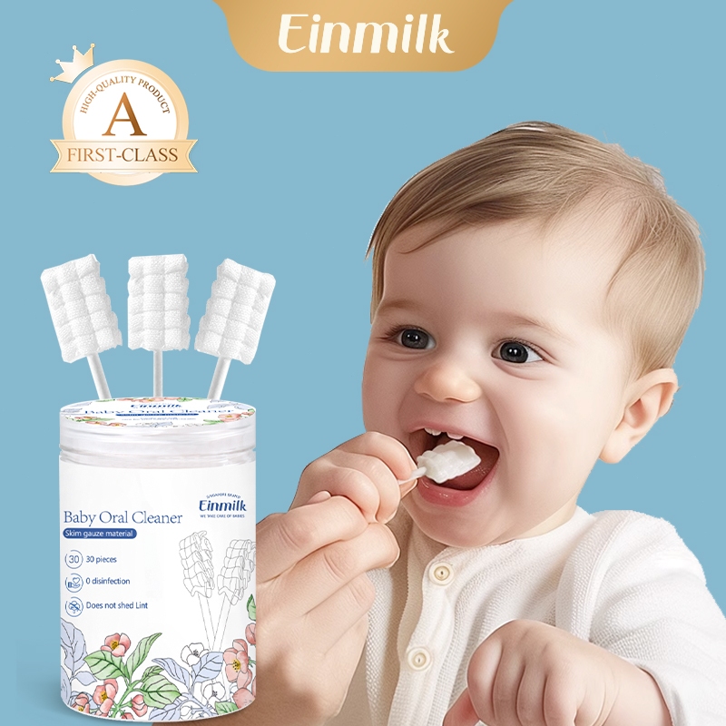 Einmilk Baby Tongue Scraper Newborn Oral Tongue Cleaner Disposable Kids ...