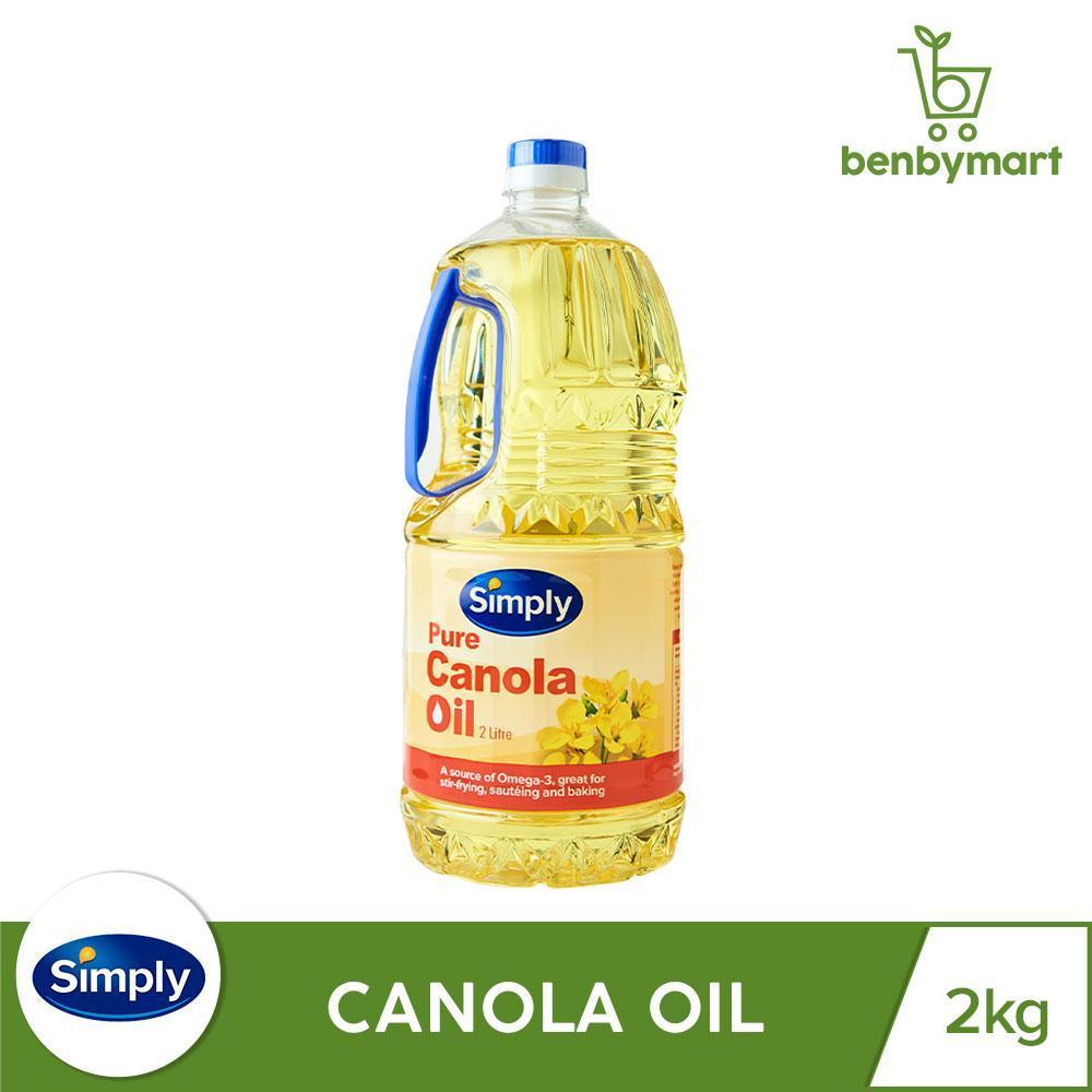 Simply Pure Canola Oil 2L PET Bottle | Shopee Philippines