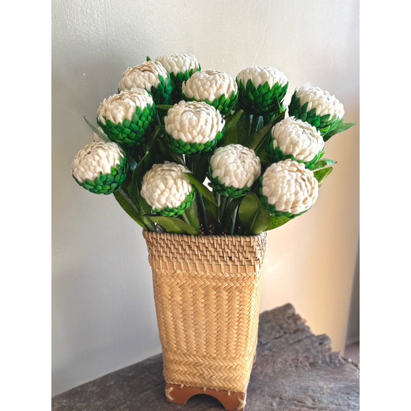 Handcrafted Silk Cocoon flowers (sold per pc.) | Shopee Philippines