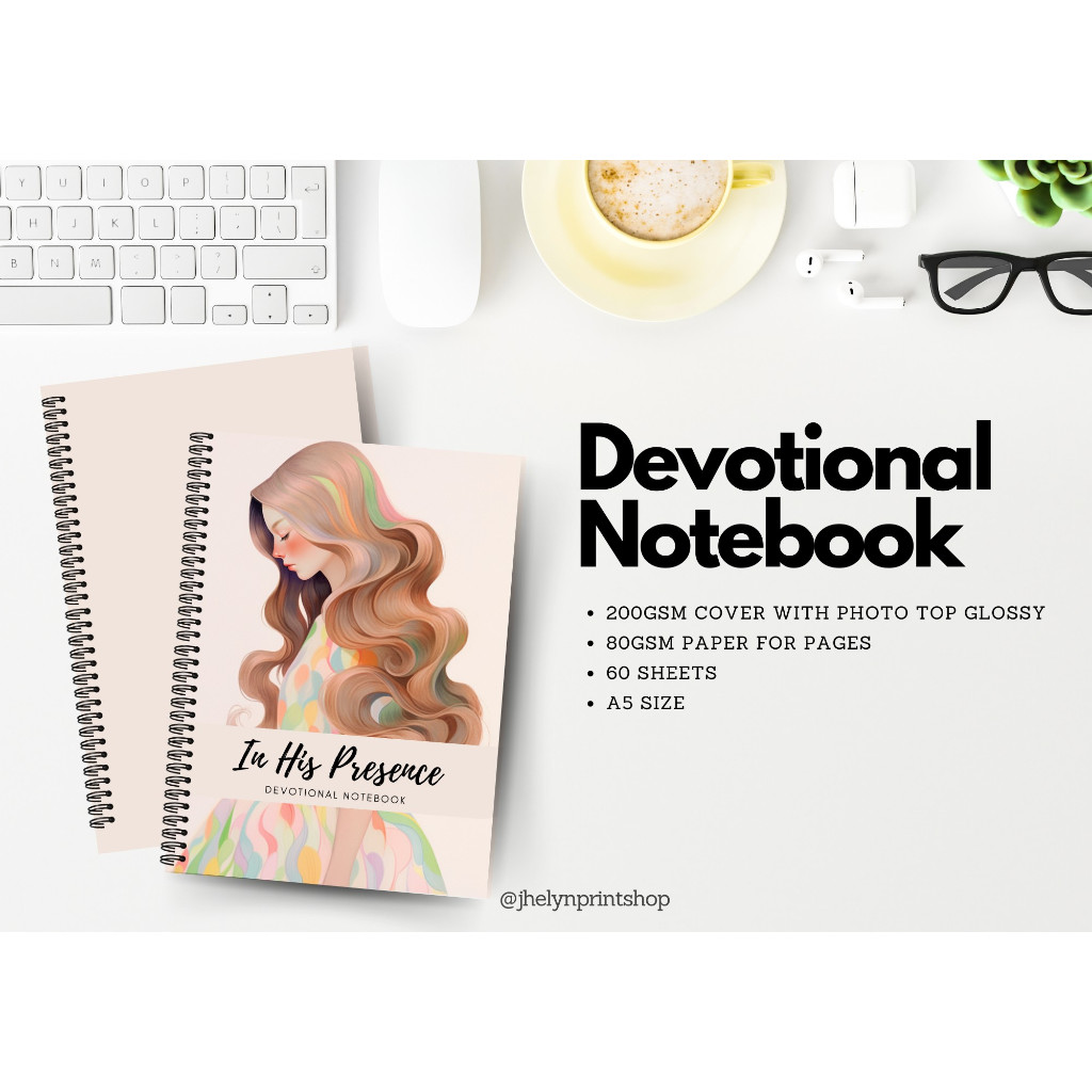 Devotional Notebook | Creative Illustrations | A5 Size | 60sheets ...