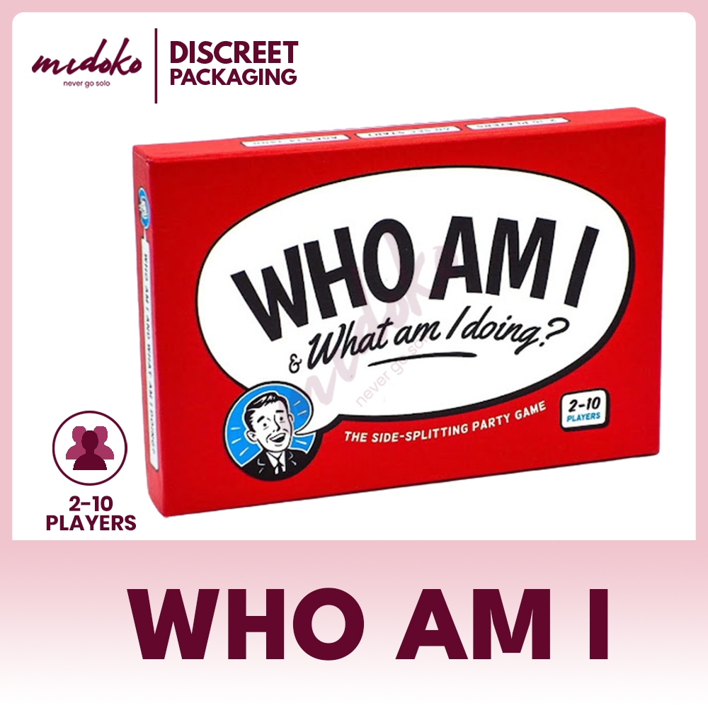Midoko Who Am I & What Am I Doing? – Funny 2–10 Player Party Game ...