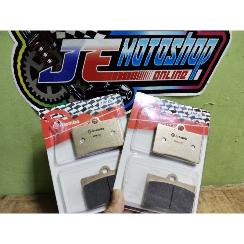 BREMBO BRAKE PAD 4 POT CALIPER | Shopee Philippines