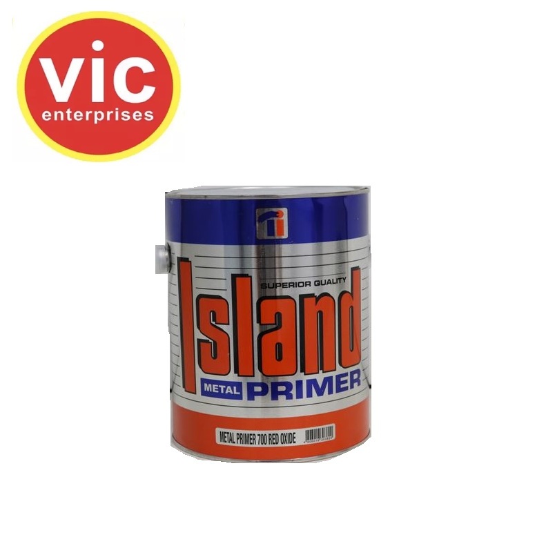 Island Metal Primer 700 Red Oxide Gallon, Vic Enterprises | Shopee ...