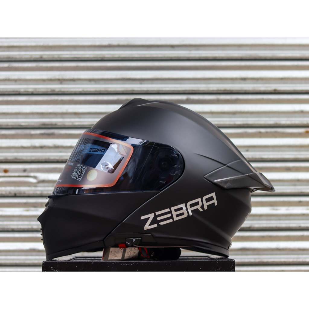 ZEBRA HELMET A113 RITZY MATTE BLACK | Shopee Philippines