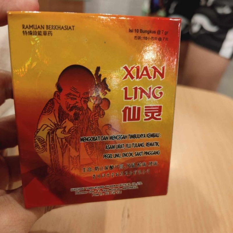 Original Xian Ling Herbal Tea 10 Sachet 1 Box | Shopee Philippines