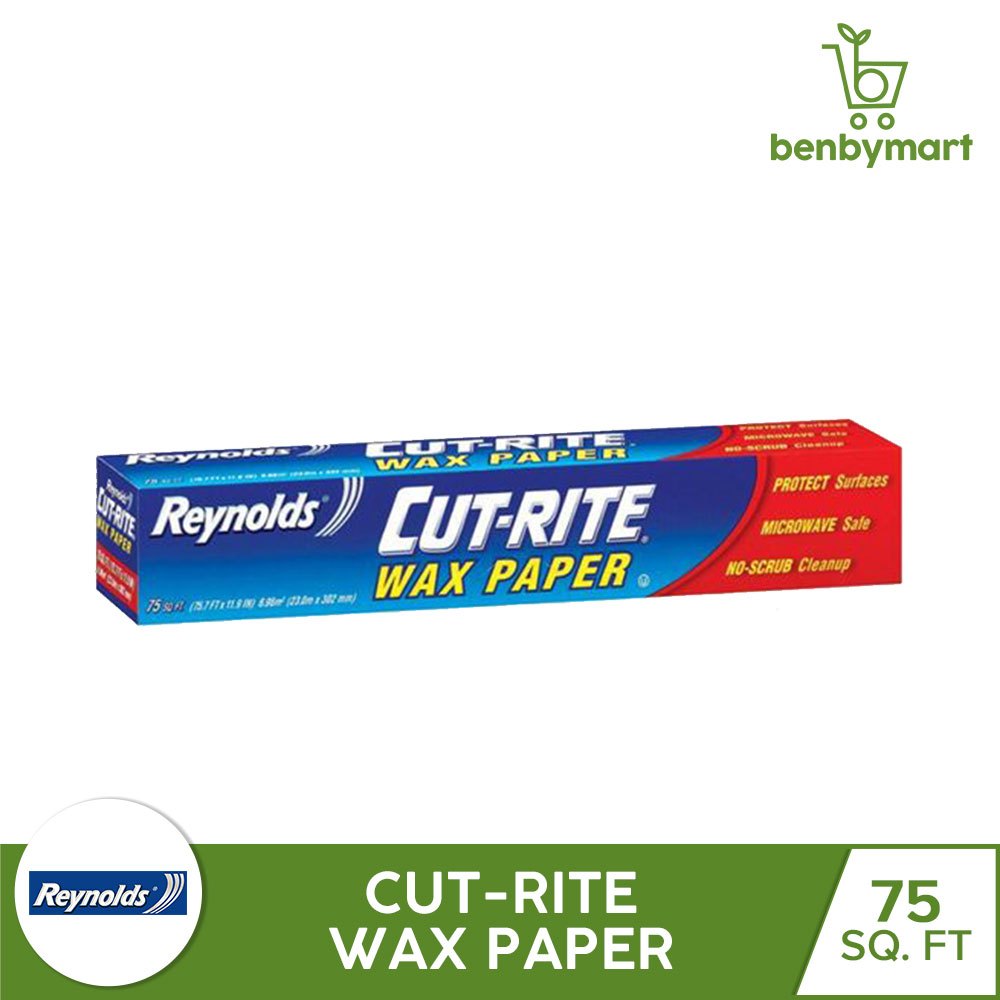 Reynolds Cut-Rite Wax Paper 75sq ft | Shopee Philippines