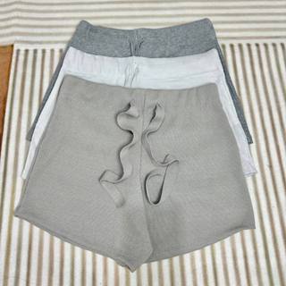 Calliah Bundle of 3 short Rib Knitted Fabric Makapal Basic Short ...