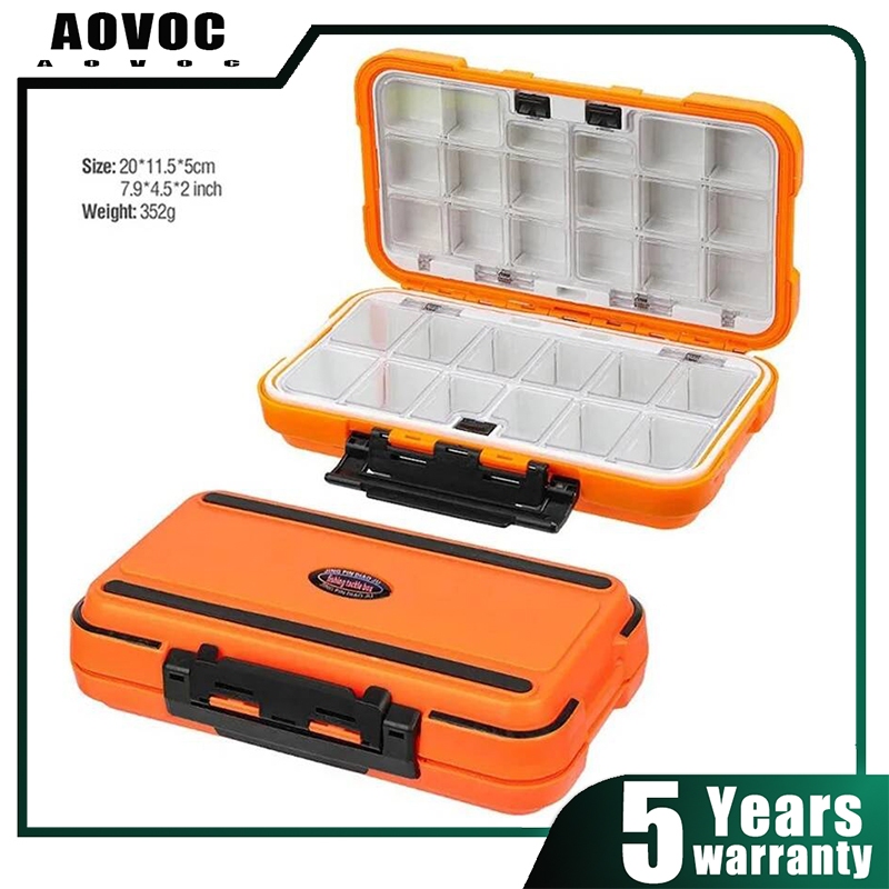 Waterproof Fishing Tackle Box Fishing Accessories Tool Storage Box Fish ...