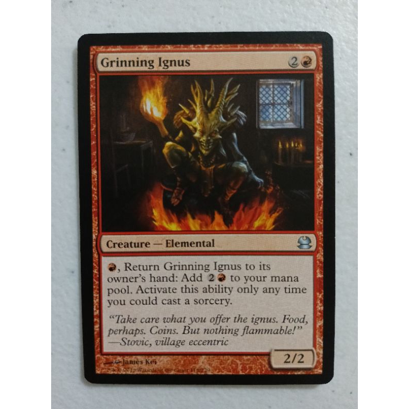 MTG - Grinning Ignus - MMA | Shopee Philippines