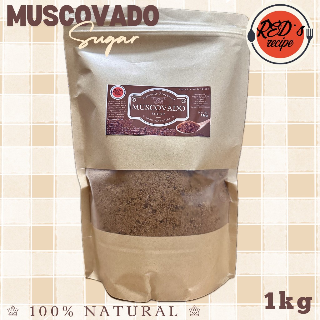 Muscovado Sugar 1 Kilo All-Natural Sweetener | Shopee Philippines