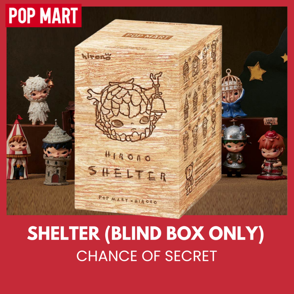 POPMART Hirono Shelter Series Hand-Made Blind Box hirono blind box ...