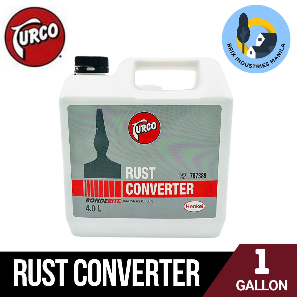 Turco Rust Converter 4 Liters (Gallon Size) Quality from Henkel ...