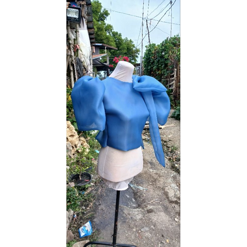 MODERN KIMONA FILIPINIANA TOP TAIWAN JUSI | Shopee Philippines