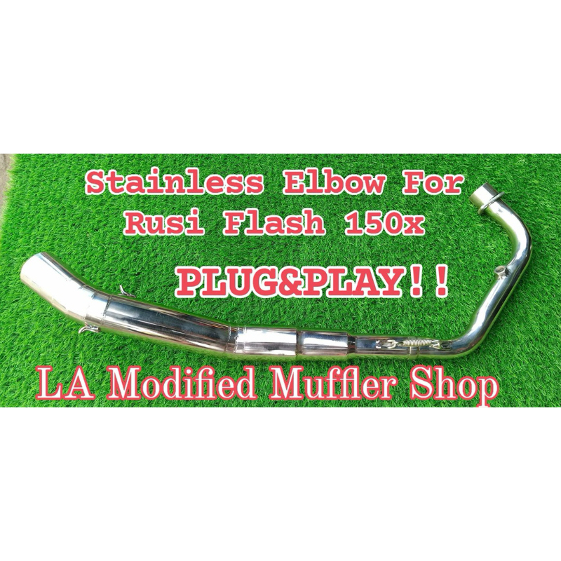 Rusi Flash 150x (Stainless Elbow) | Shopee Philippines