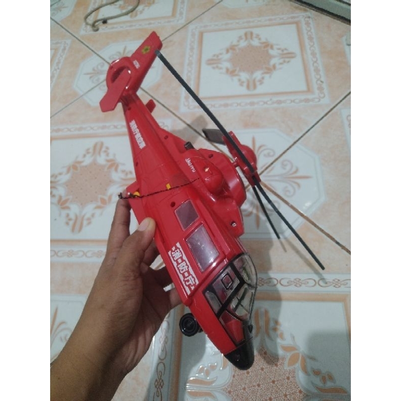 Samurai Lights and Sound Fire Fighting Helicopter Preloved from Japan ...