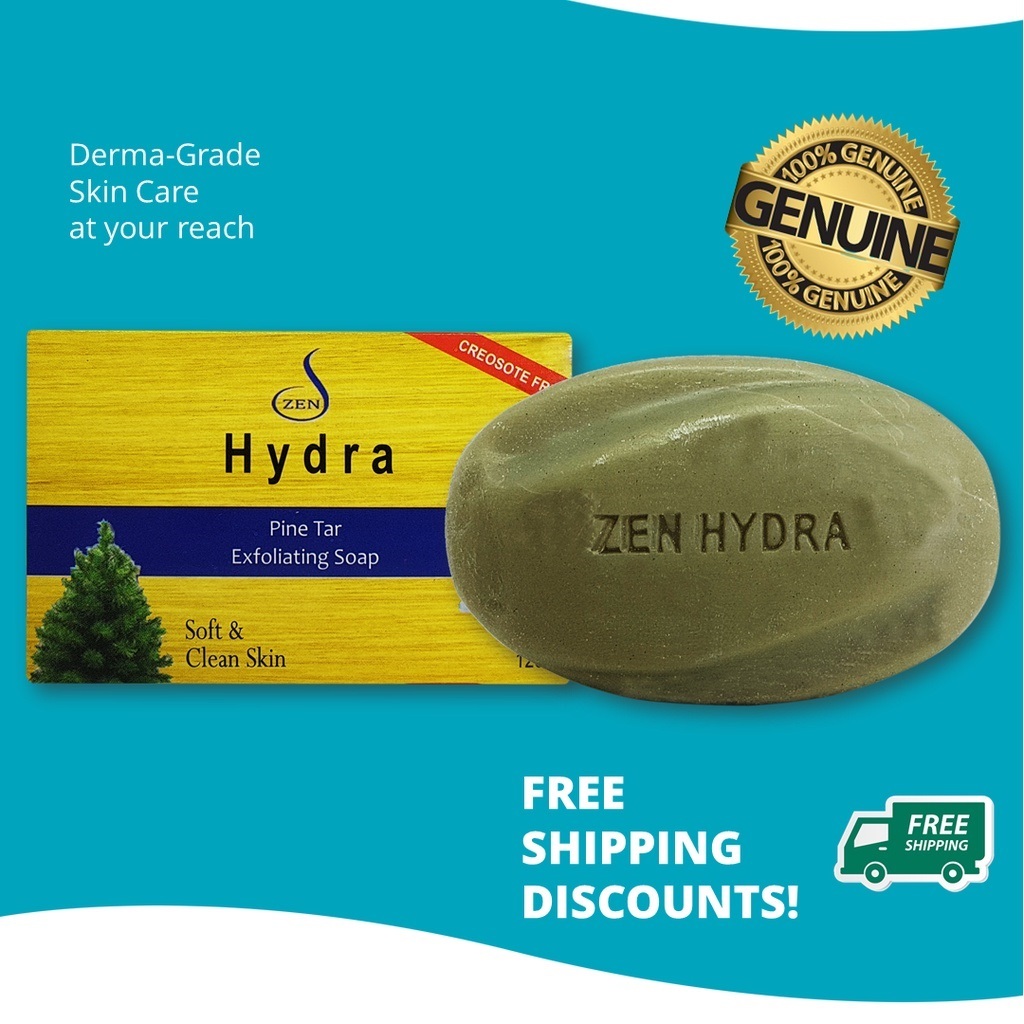 ZenHydra Zen Hydra Tar Soap Psoriasis Eczema Pine Tar Soap exfoliating ...