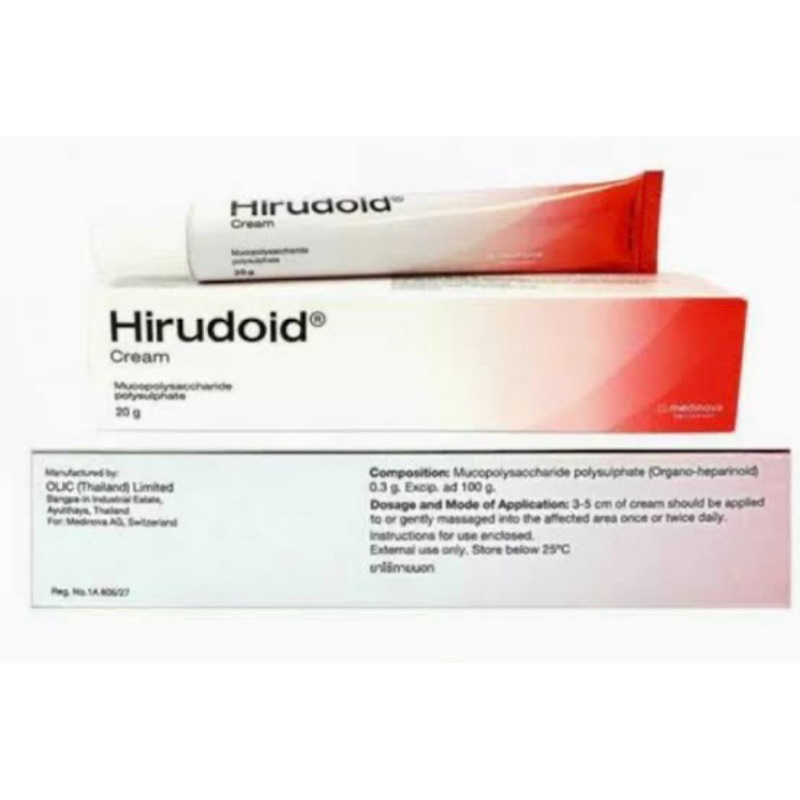 Hirudoid Cream 20 grams | Shopee Philippines