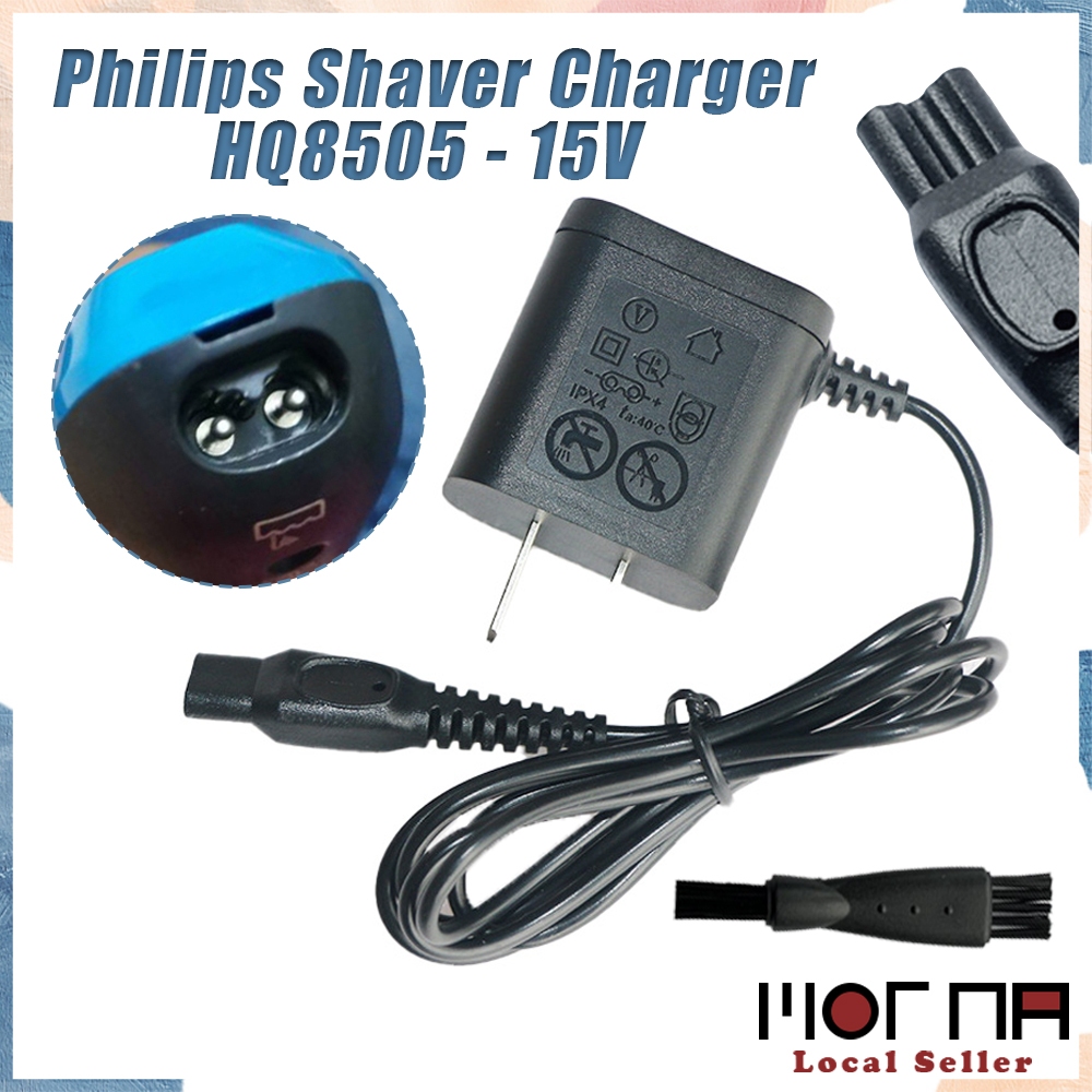 Philips Shaver Adaptor Charger HQ8505 15V Adaptor Philips Razor Charger ...