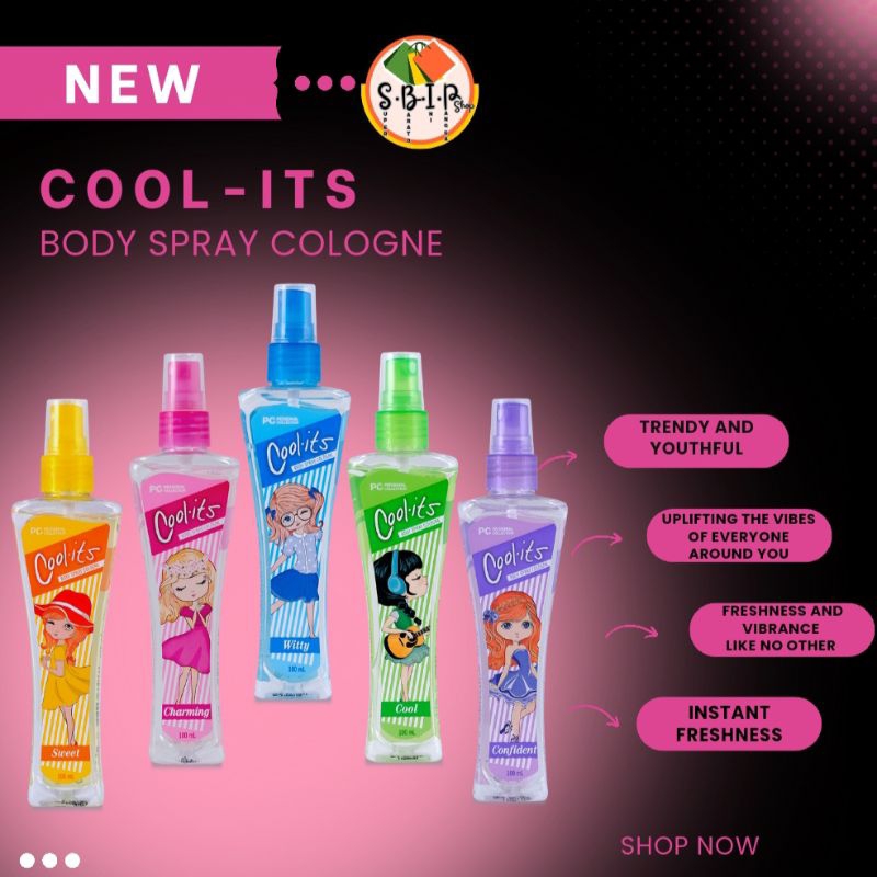 COOL ITS BODY SPRAY COLOGNE FOR WOMEN 100ML | Shopee Philippines