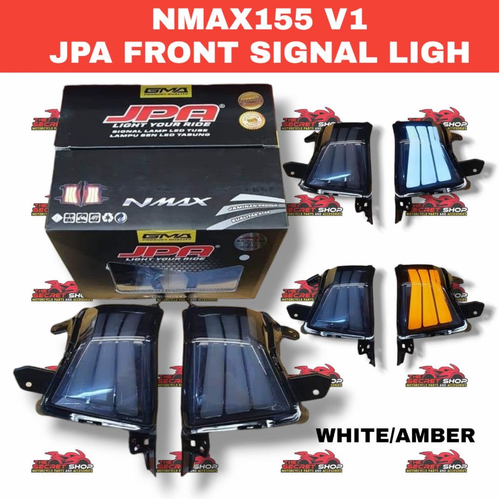 JPA SIGNAL LIGHT for NMAX (White/amber) | Shopee Philippines