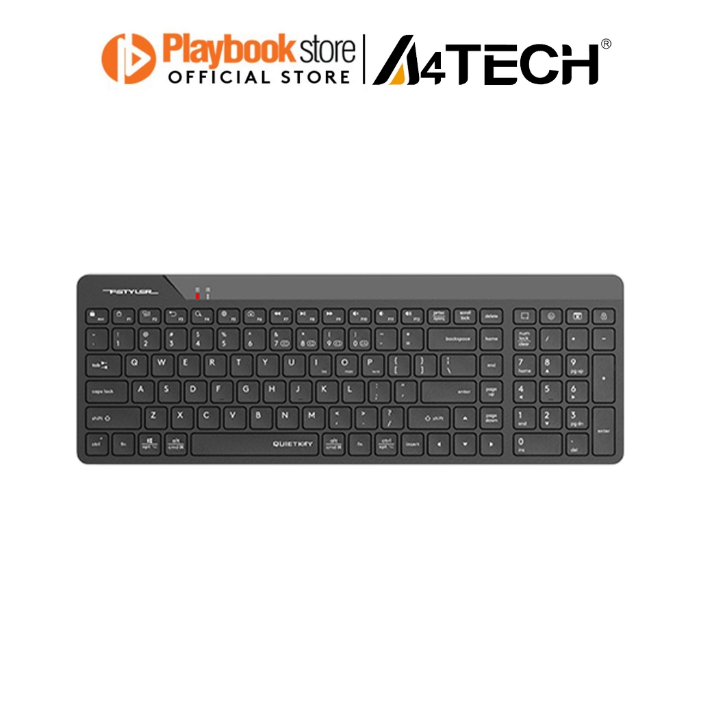 A4Tech FBK23 Quiet Key Bluetooth & 2.4G Wireless Keyboard | Shopee ...