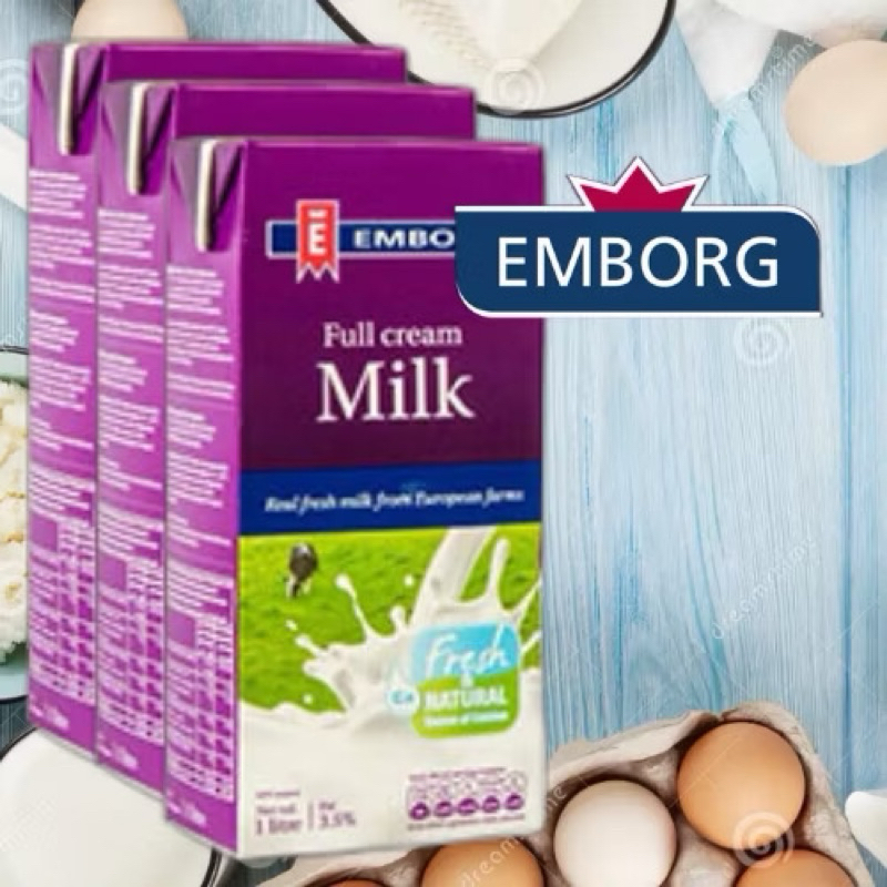 Emborg fresh Milk 1 liter | Shopee Philippines