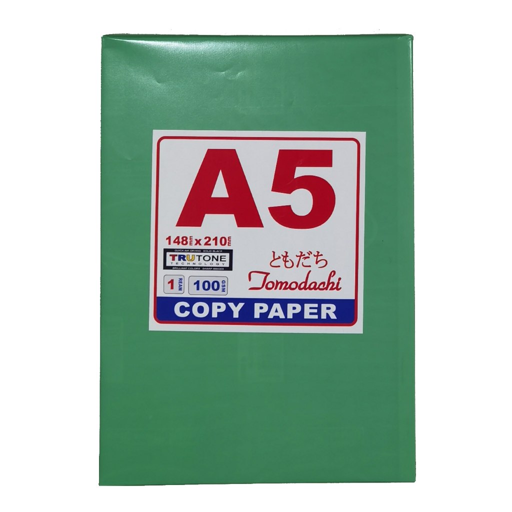 A5 Copy & Multi-purpose Paper Tomodachi 100gsm 1Ream (450 sheets ...