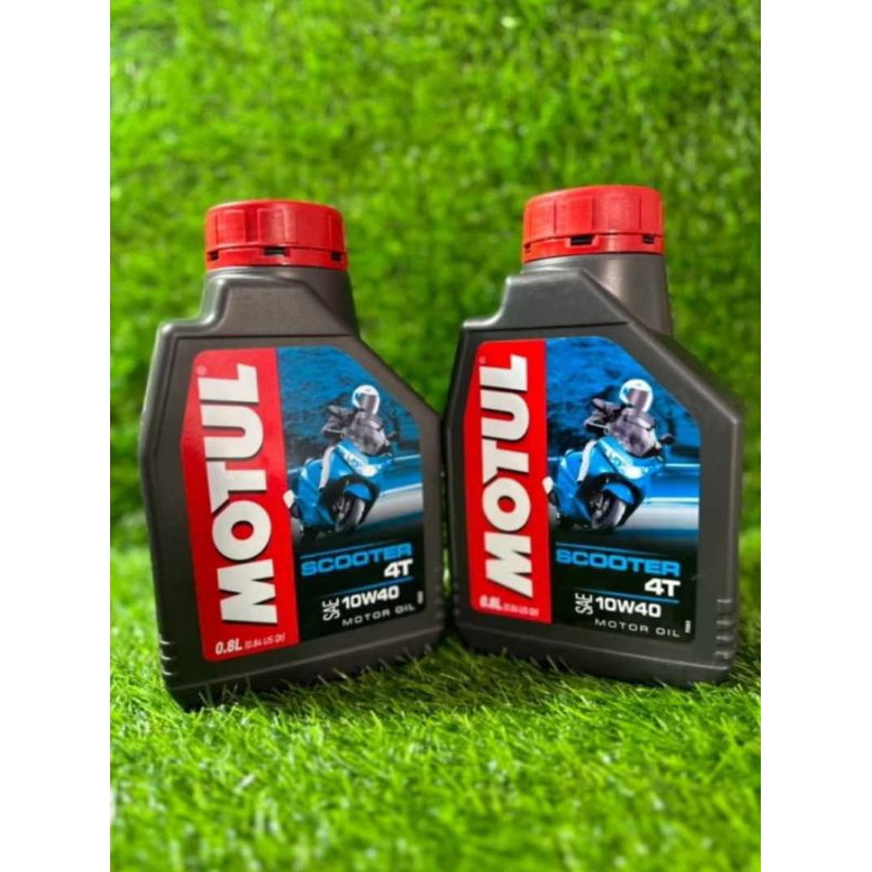 MOTUL SCOOTER Motor Oil 1L 4T 10w-40/ 800ML | Shopee Philippines