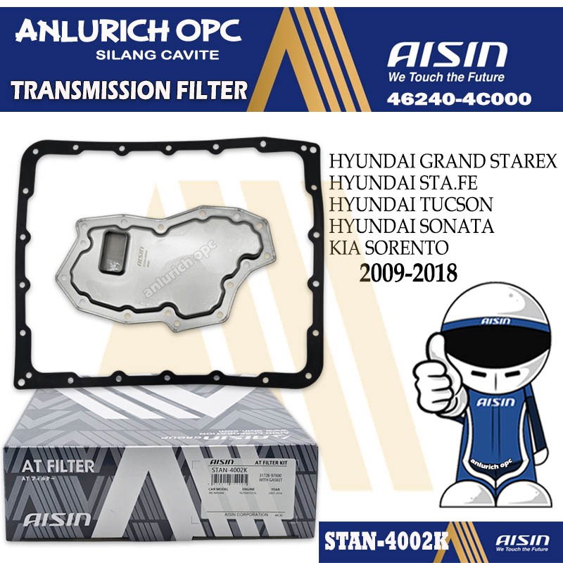 AISIN TRANSMISSION FILTER FOR HYUNDAI / KIA Part no: 46240-4C000 ...