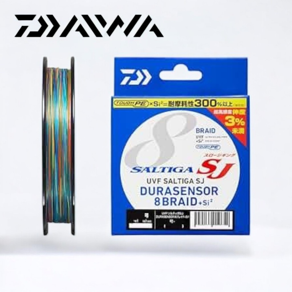 DAIWA UVF Saltiga SJ Dura-Sensor PE Line - Multi-Color (5 Marked Colors) - Multiple Diameters ...