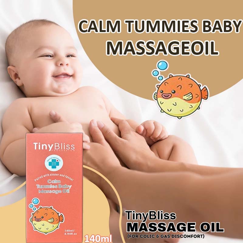 TinyBliss Tiny Remedies Baby Anti Colic Oil Calm Tummies Anti Colic Massage Oil 140ml | Shopee ...