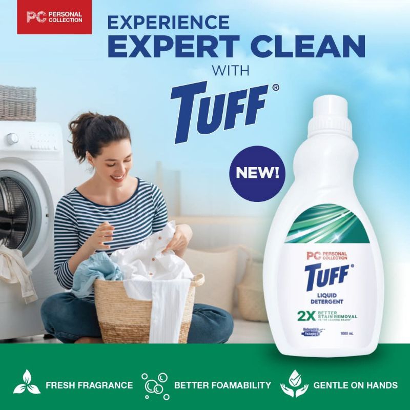 Personal Collection Tuff Liquid Detergent 1000 ML | Shopee Philippines