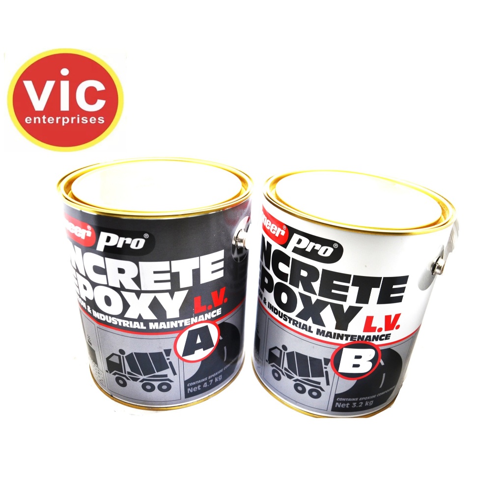 Pioneer Pro Concrete Epoxy Low Viscosity (LV) Gallon Set, Vic Enterprises | Shopee Philippines
