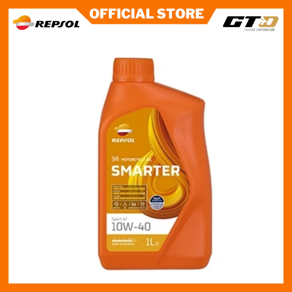 REPSOL SMARTER SPORT 4T 10W40 1L | Shopee Philippines
