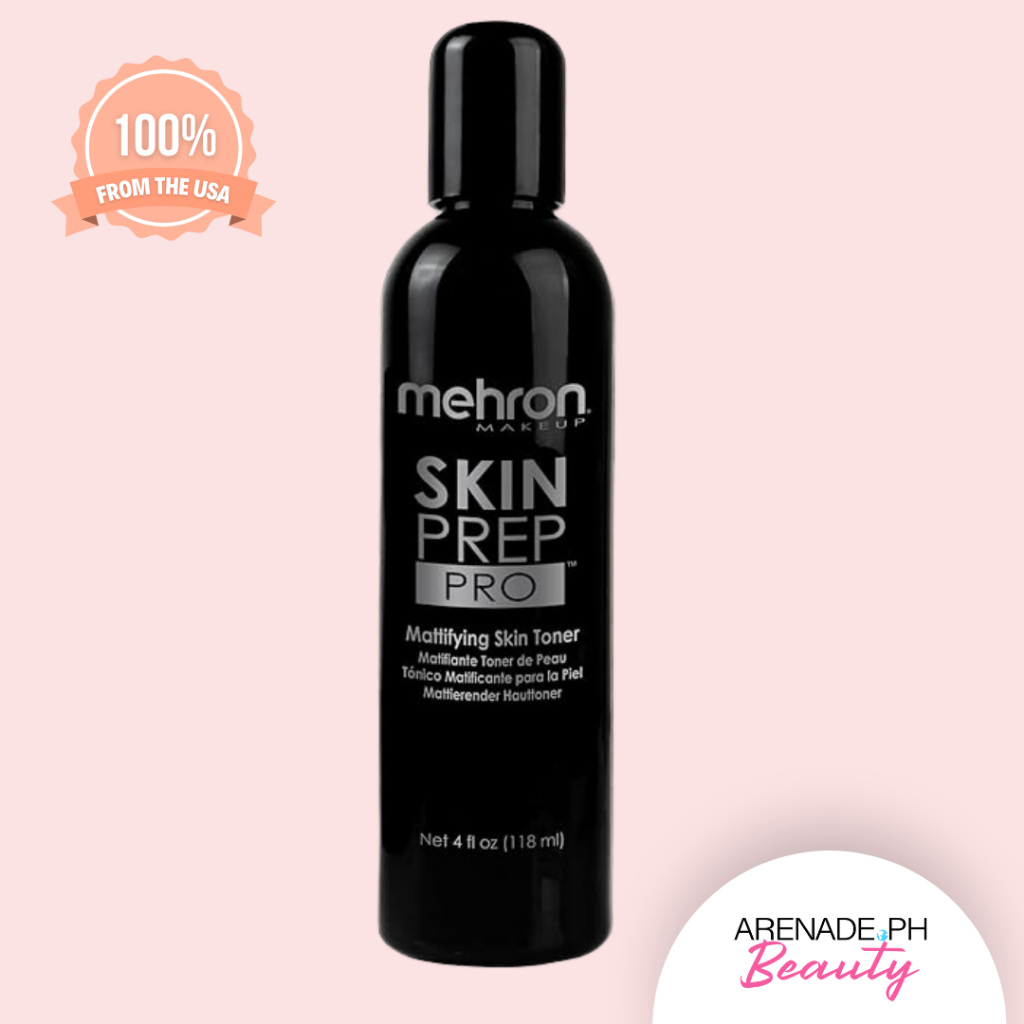 Mehron Makeup Skin Prep Pro Mattifying Skin Toner 4 Fl Oz | Shopee ...