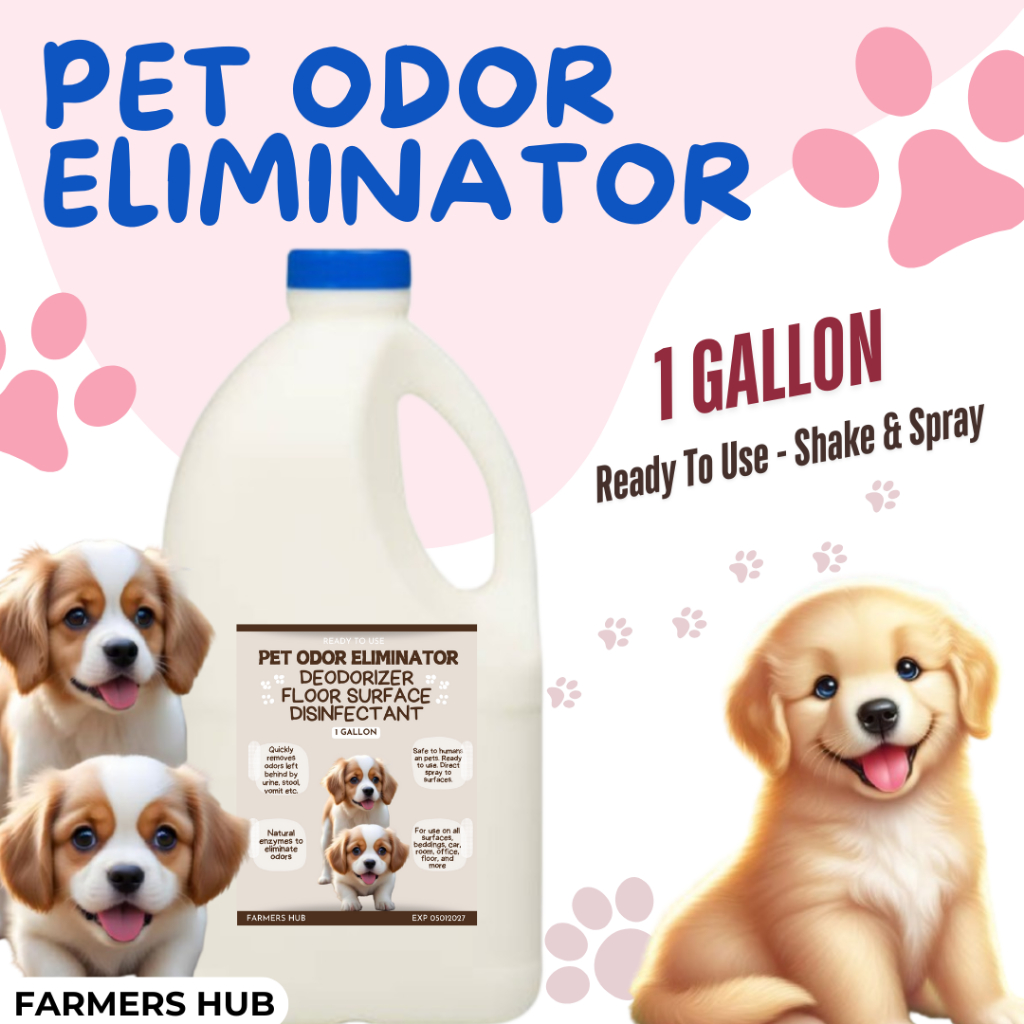 All in One Area Disinfectant Odor Eliminator Anti tick and flee with ...