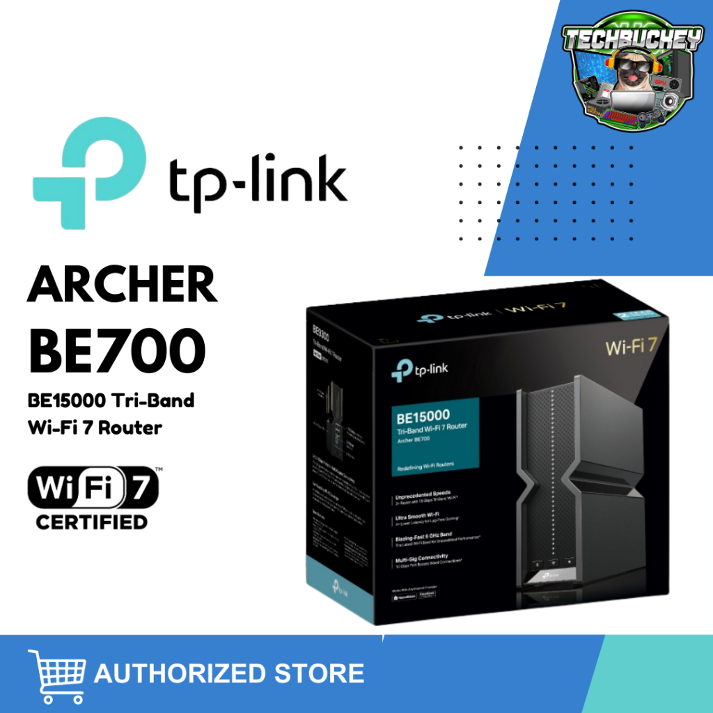 TP-Link Archer BE700 | BE15000 Tri-Band Wi-Fi 7 Router | Shopee Philippines