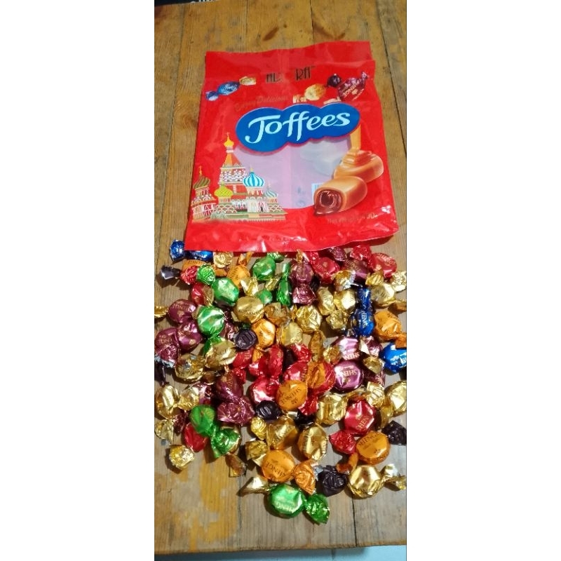 adora toffee chocolate filled Pack 400g (50pcs per pack) | Shopee ...
