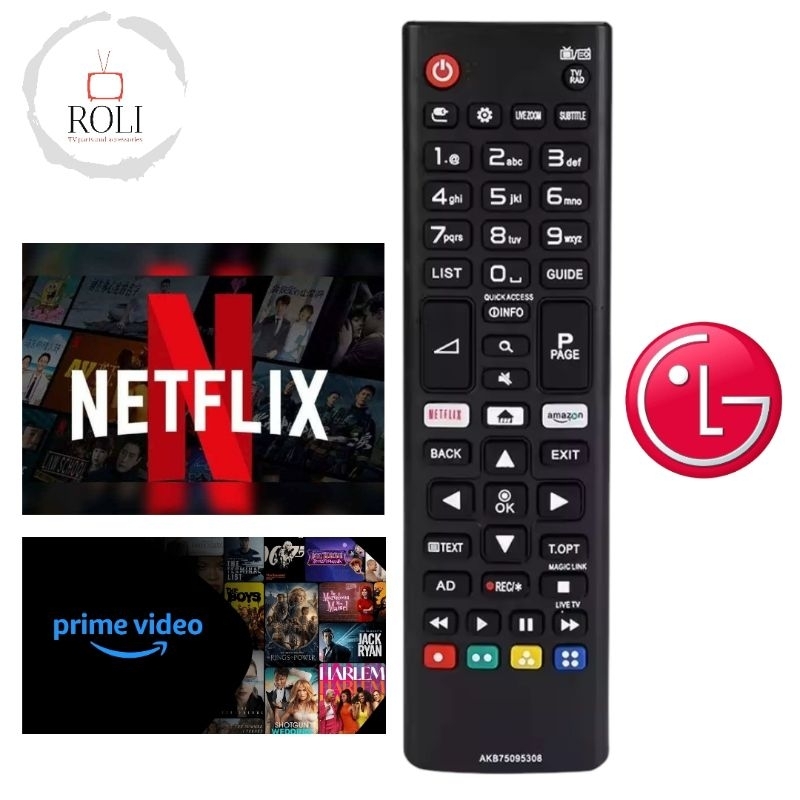 Replacement LG Android TV remote control | Shopee Philippines